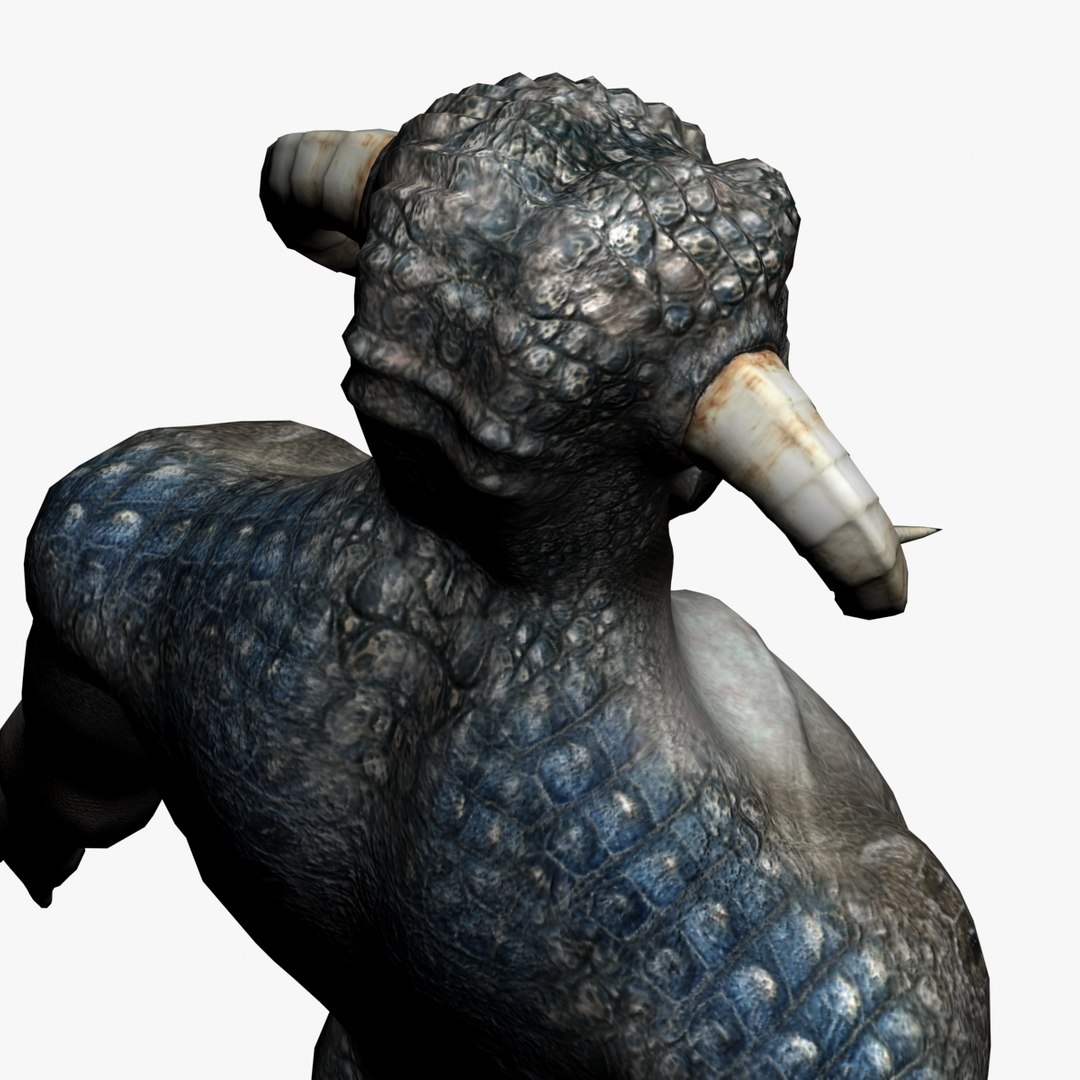 3d sea monster