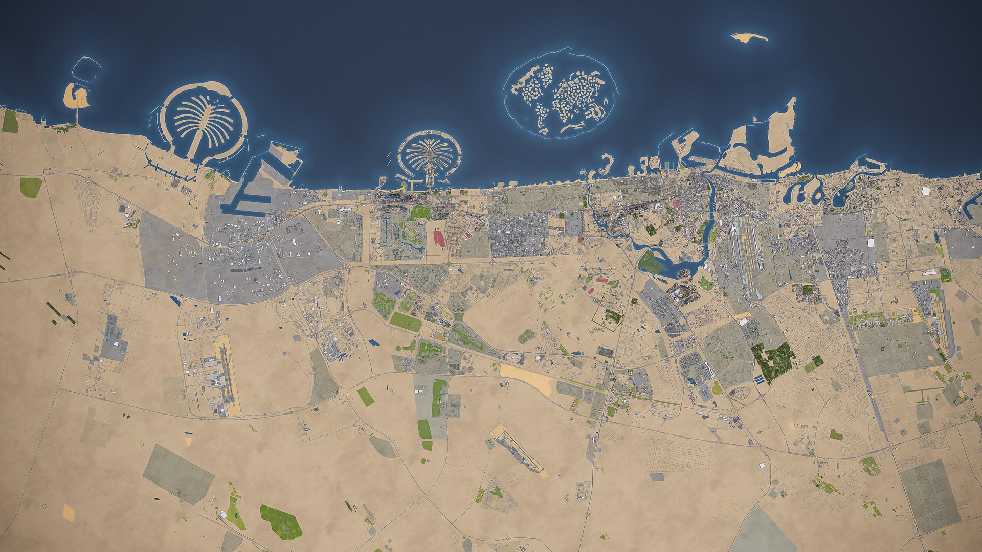 3D uae united arab - TurboSquid 1506615
