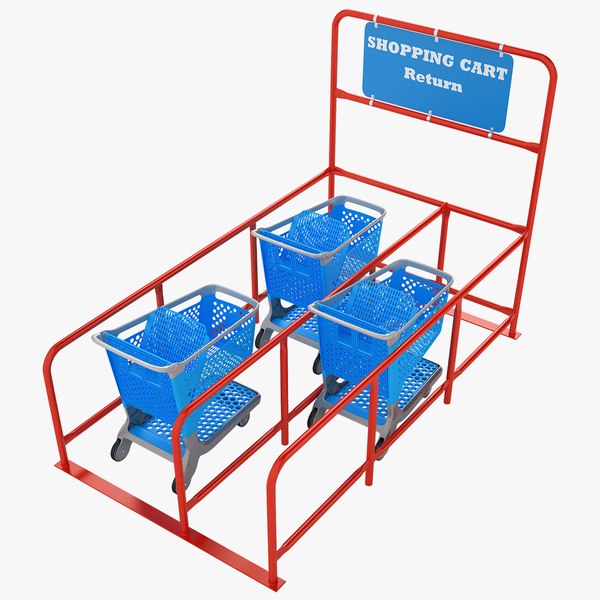 3D Shopping Cart Return 07 - TurboSquid 2032712