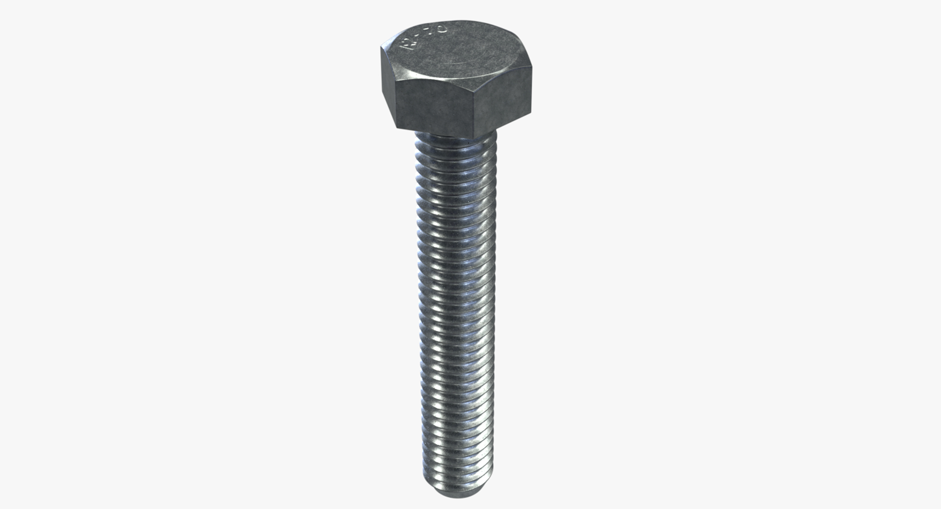 Hex Bolt M5x30 3D Model - TurboSquid 1366693