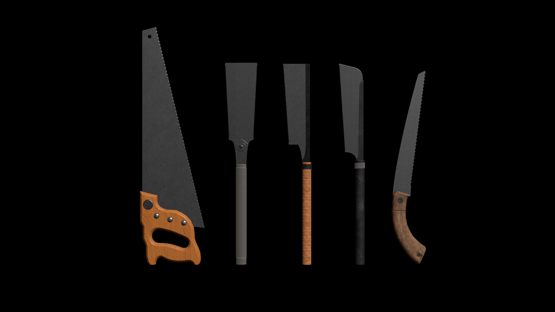 Saw Kit 3D Model - TurboSquid 2260665