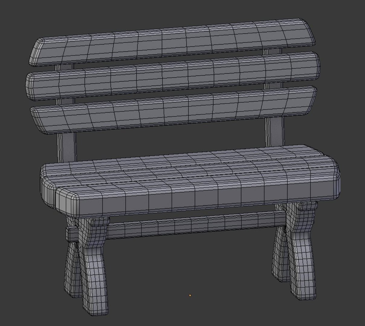 3D model wooden bench - TurboSquid 1307500