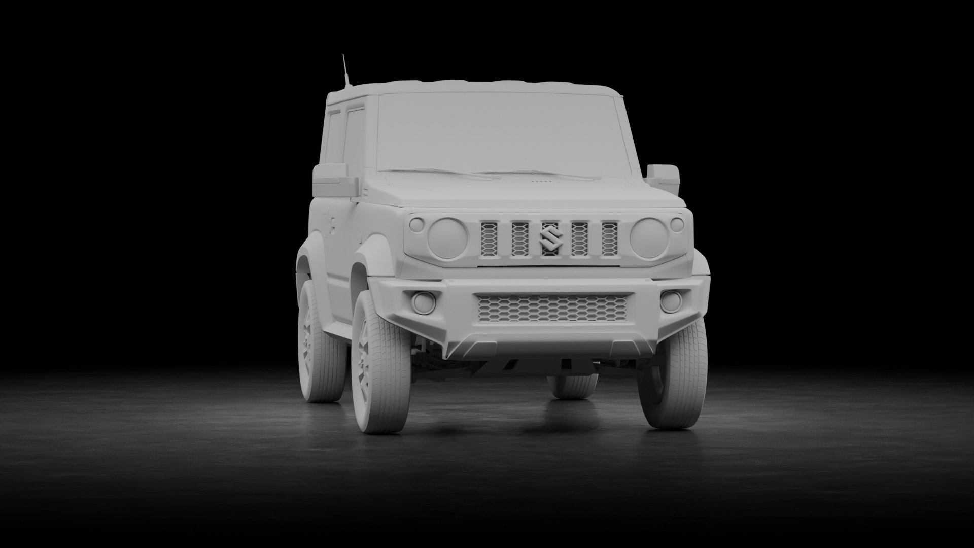 Suzuki Jimny 20193D模型 - TurboSquid 1936963