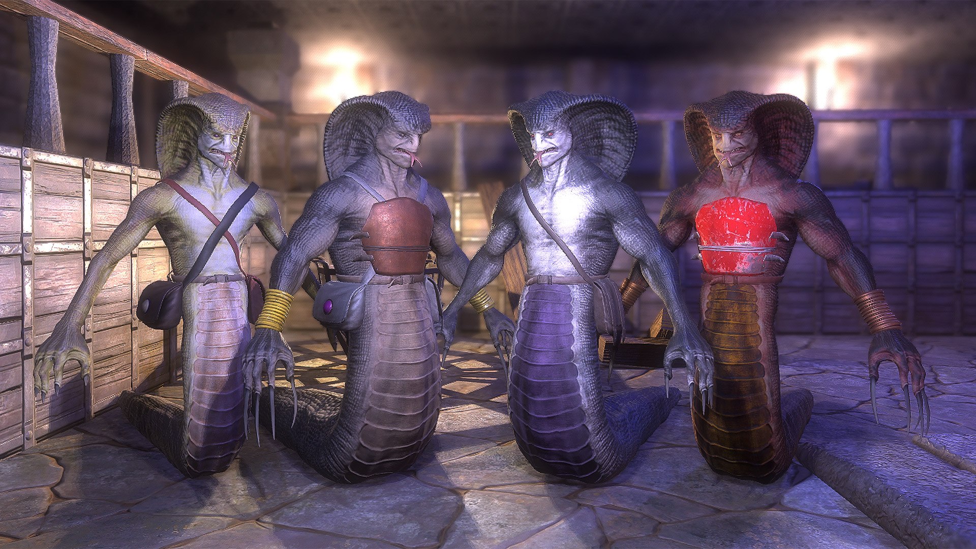 Serpent Warrior Pack 3D - TurboSquid 1273038