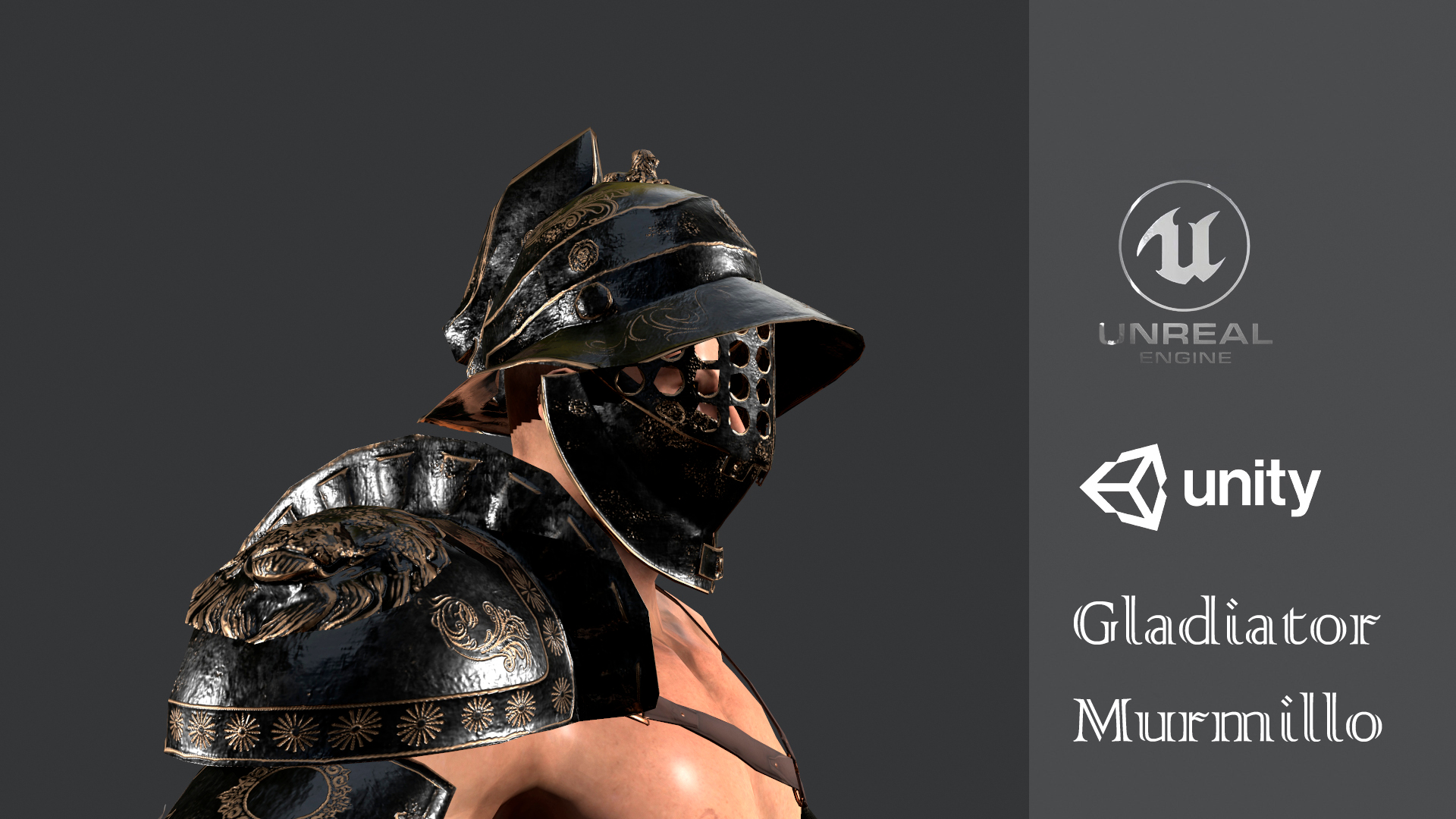 3D Gladiator Murmillo - TurboSquid 1820030