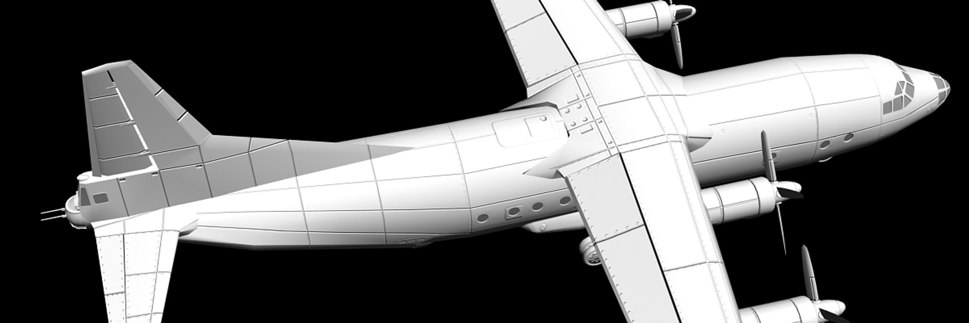 Airplane an12 3D model - TurboSquid 1515944