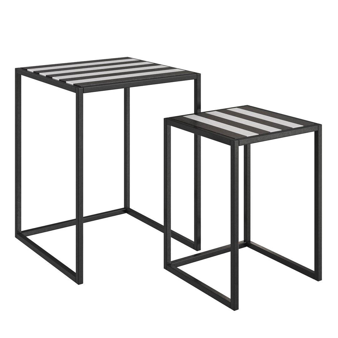 Set Of 2 Tables Skerry 3D Model - TurboSquid 1851498