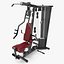 gym equipment machine weight 3d model