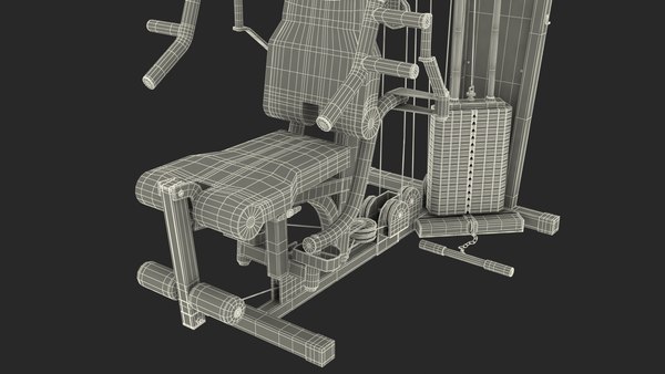 Multi fitness equipment home 3D model - TurboSquid 1545724