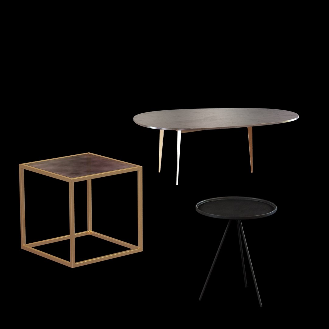 3d Tables 3 Model