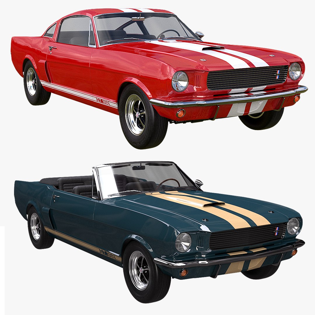 3D Shelby 1966 Collection - TurboSquid 2103186