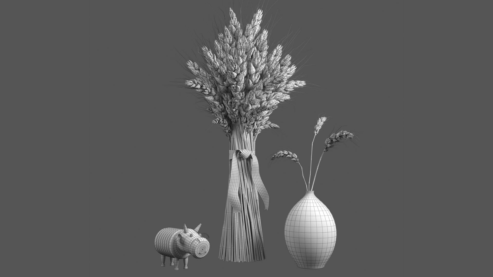 Wheat Plant Crop 3D Model - TurboSquid 1681518