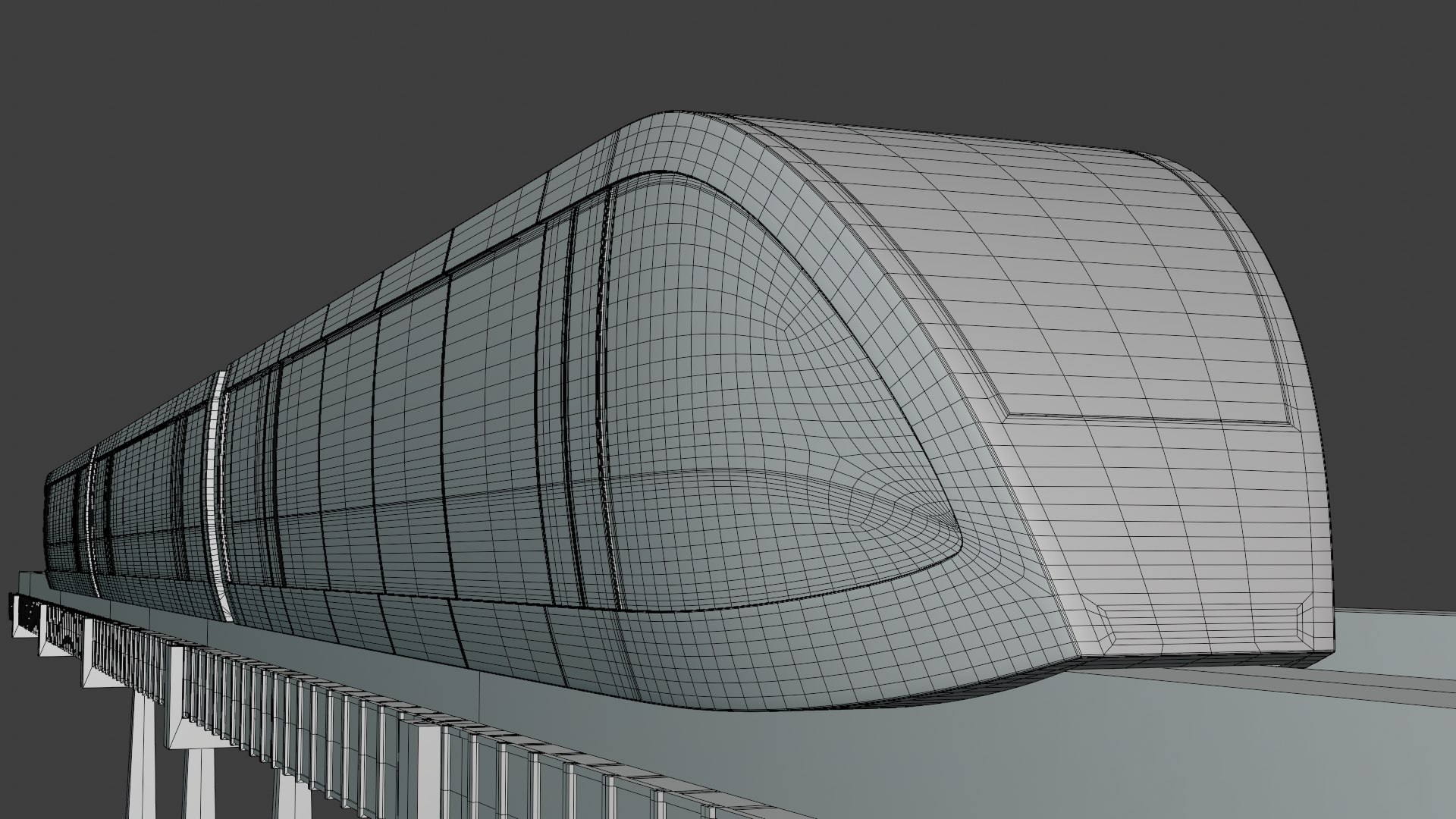 3D Monorail Trains Collection 2024 II Model - TurboSquid 2208465