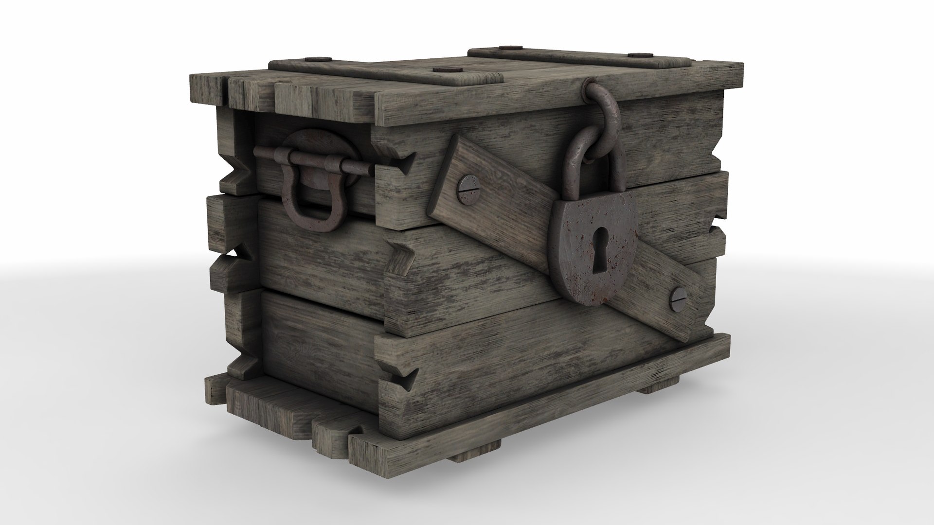 Stylized Crate 02 3D Model - TurboSquid 2304096