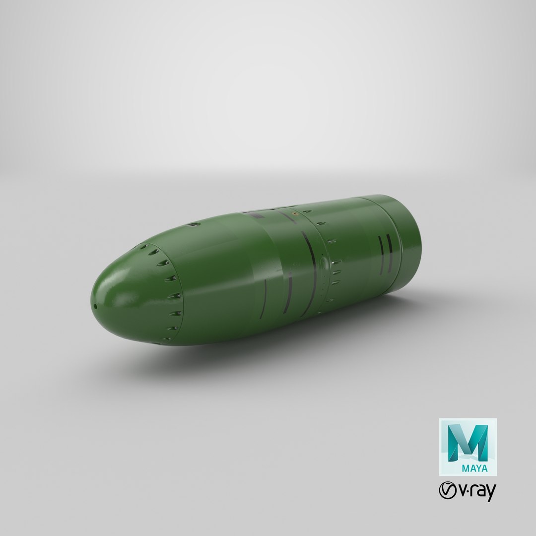 Russian Nuclear Bomb 3D model - TurboSquid 1966171