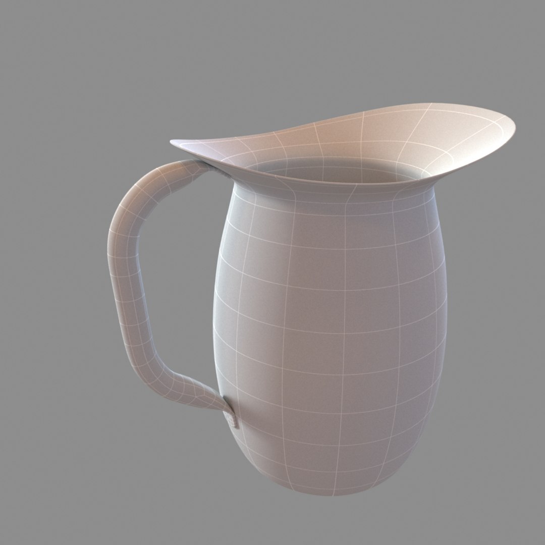 Chrome Jug Pitcher Max