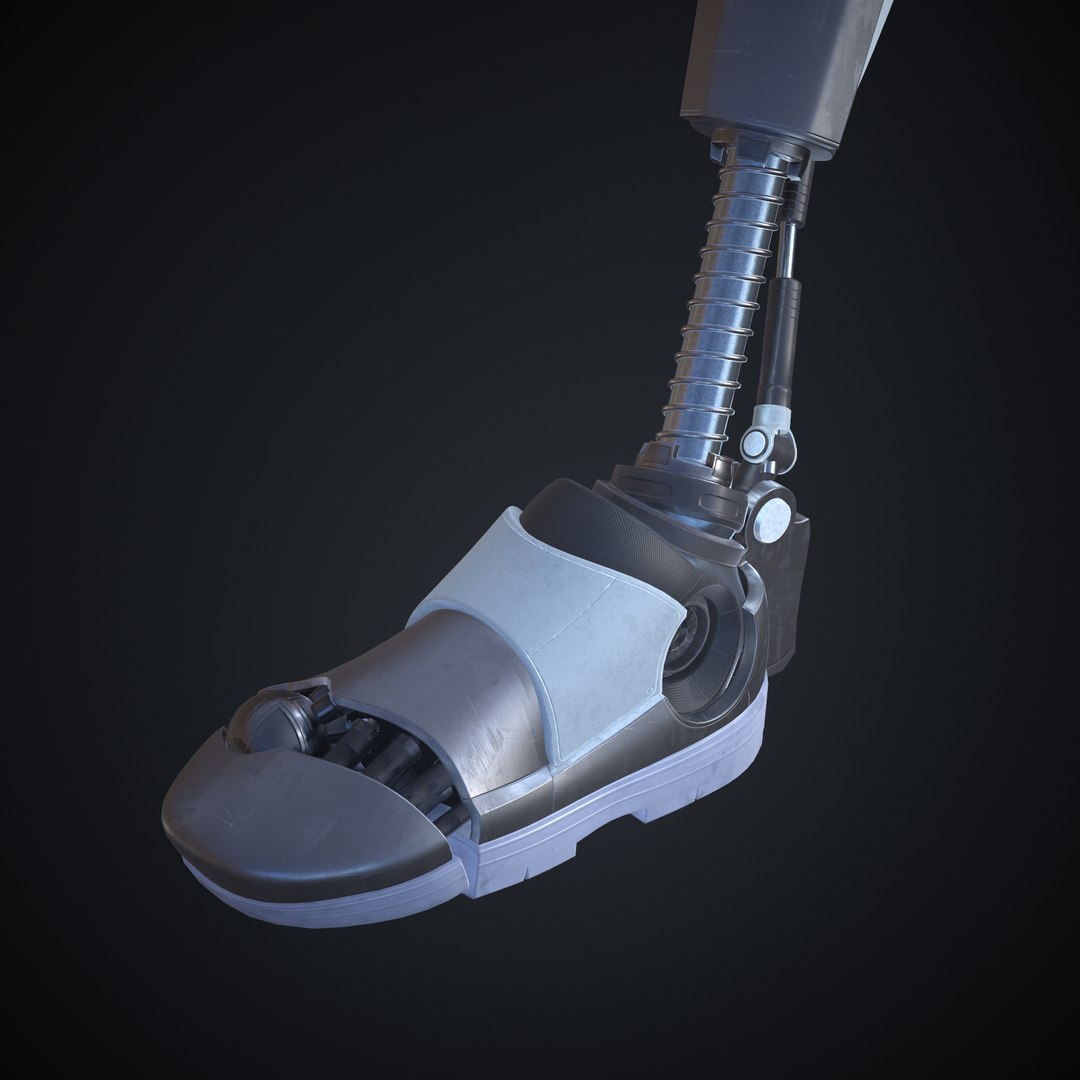 Sci-fi Robotic Leg 3D Model - TurboSquid 2021931