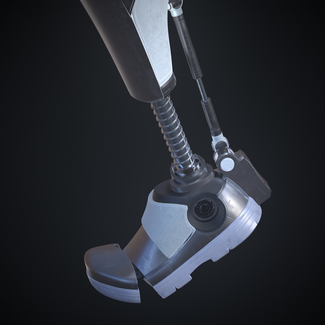 Sci-fi Robotic Leg 3D Model - TurboSquid 2021931