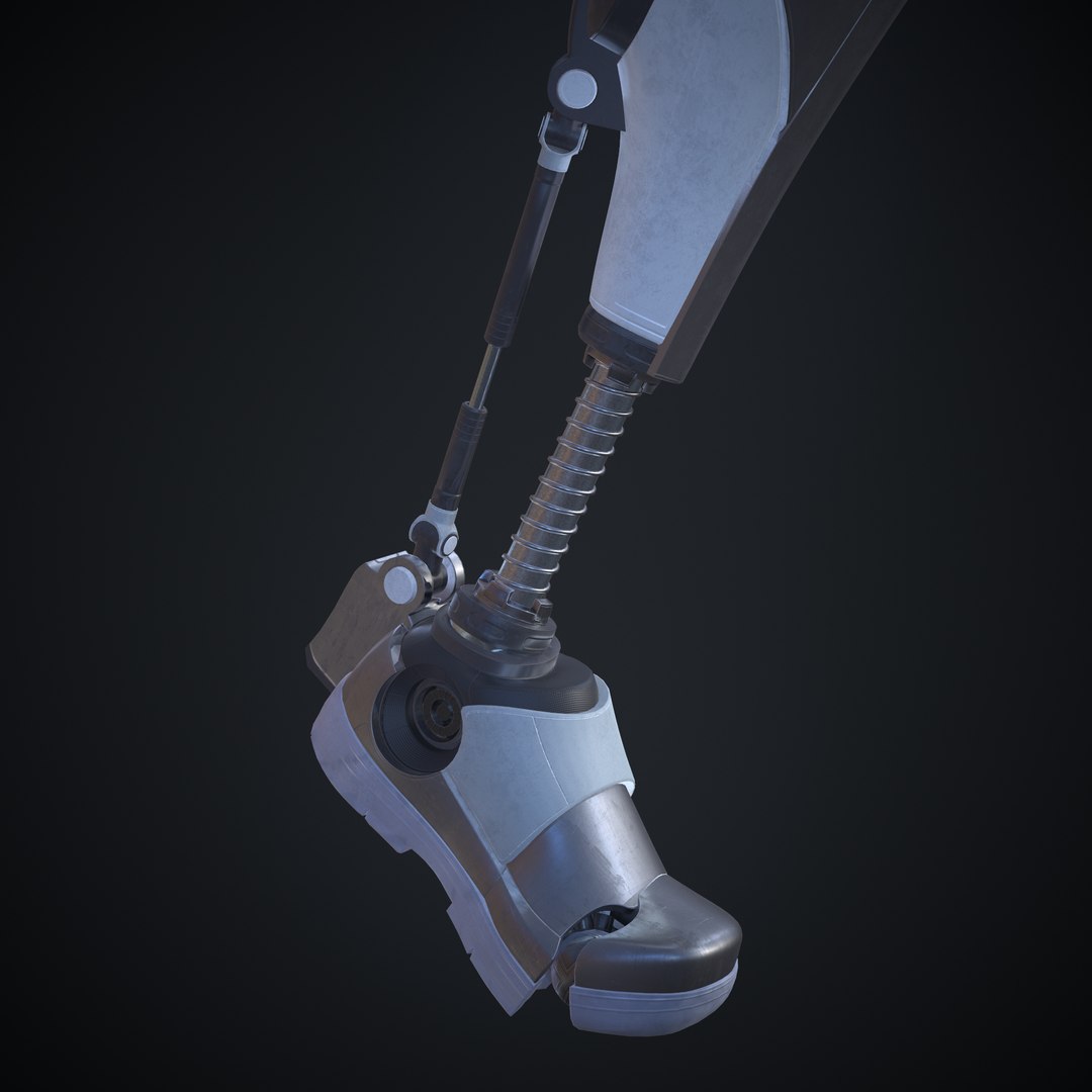 Sci-fi Robotic Leg 3D Model - TurboSquid 2021931