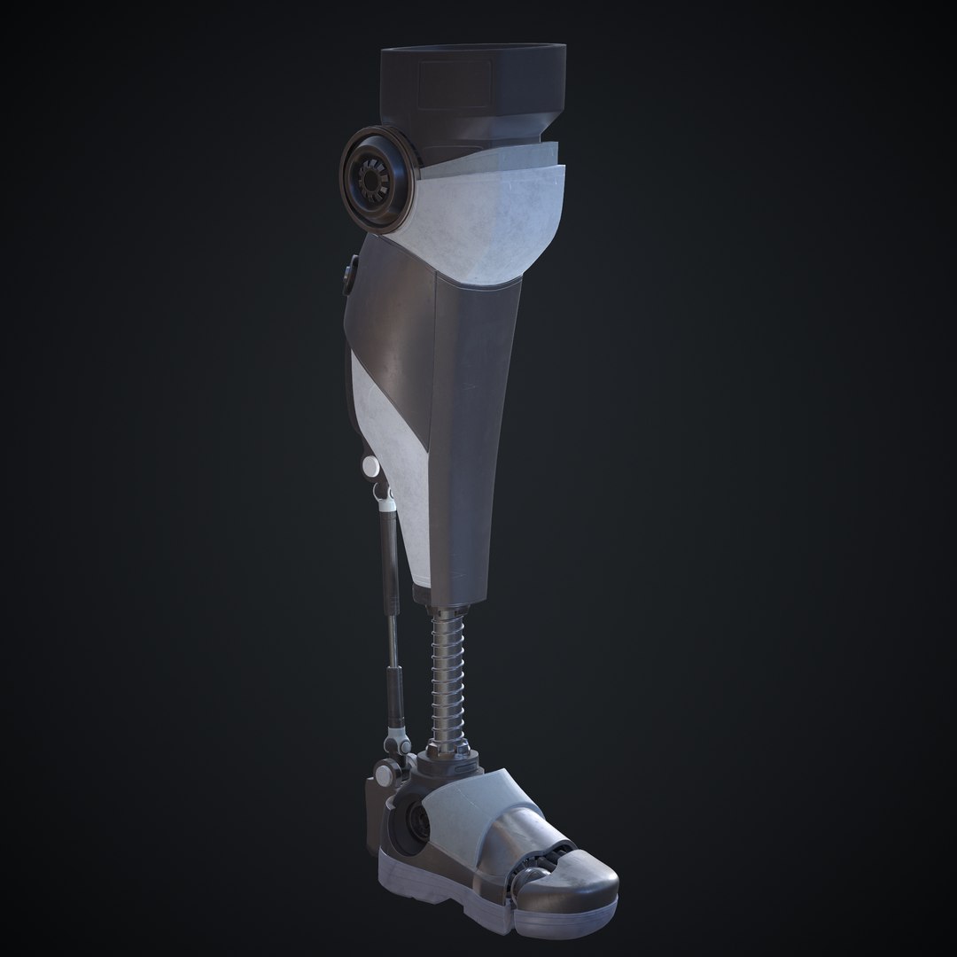 Sci-fi Robotic Leg 3D Model - TurboSquid 2021931