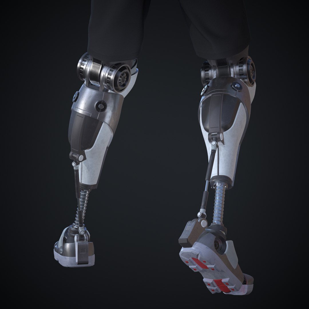 Sci-fi Robotic Leg 3D Model - TurboSquid 2021931