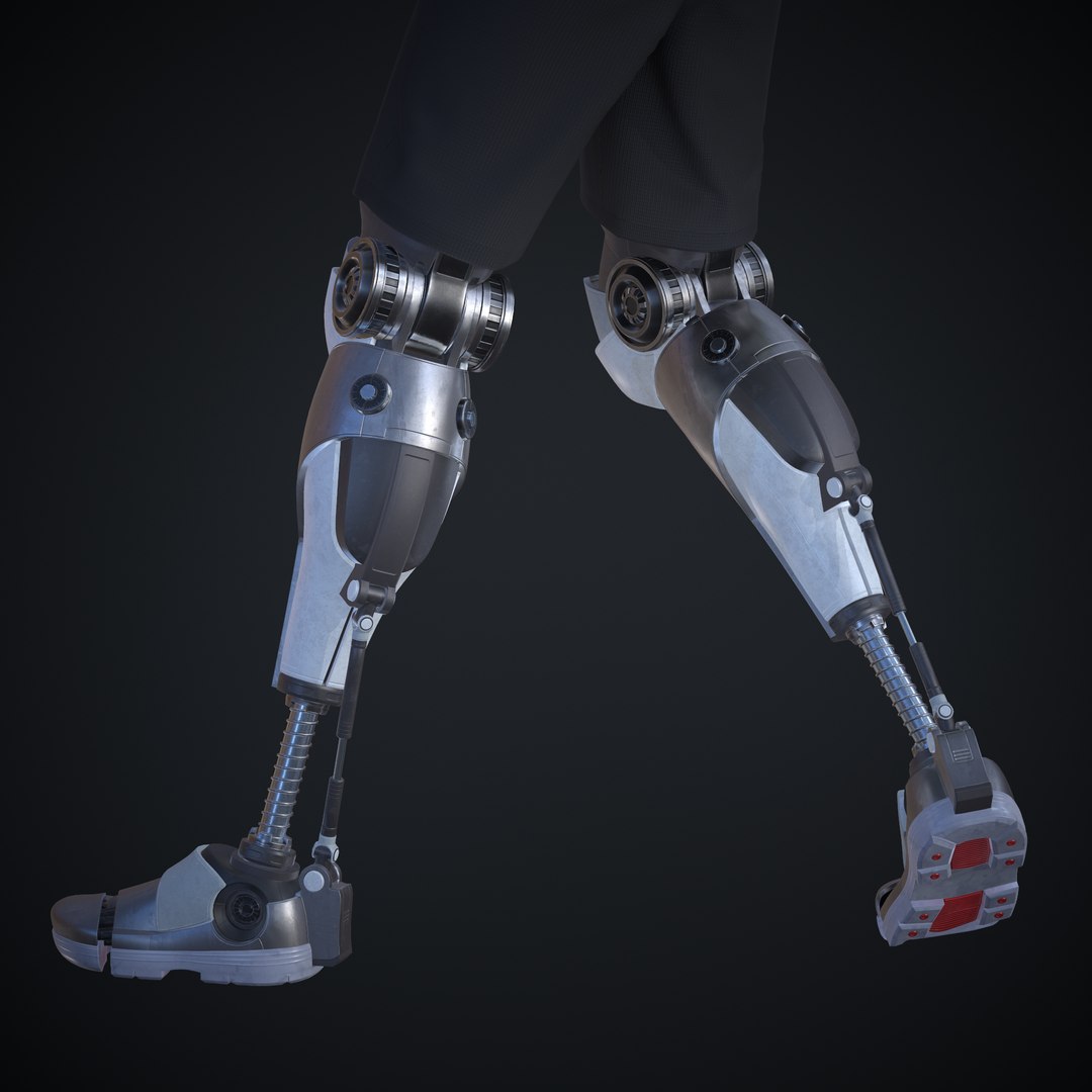 Sci-fi Robotic Leg 3D Model - TurboSquid 2021931