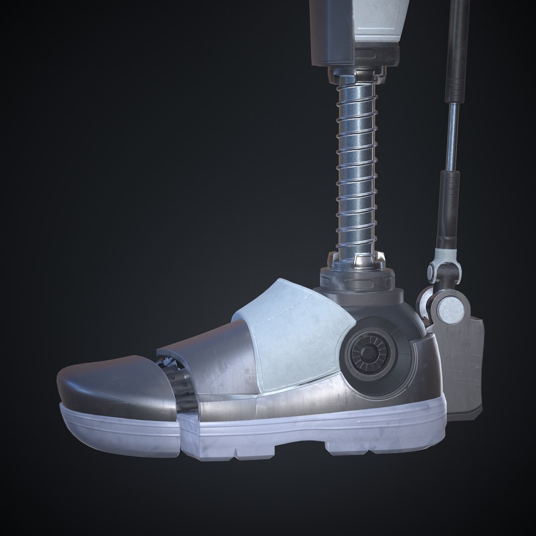 Sci-fi Robotic Leg 3D Model - TurboSquid 2021931