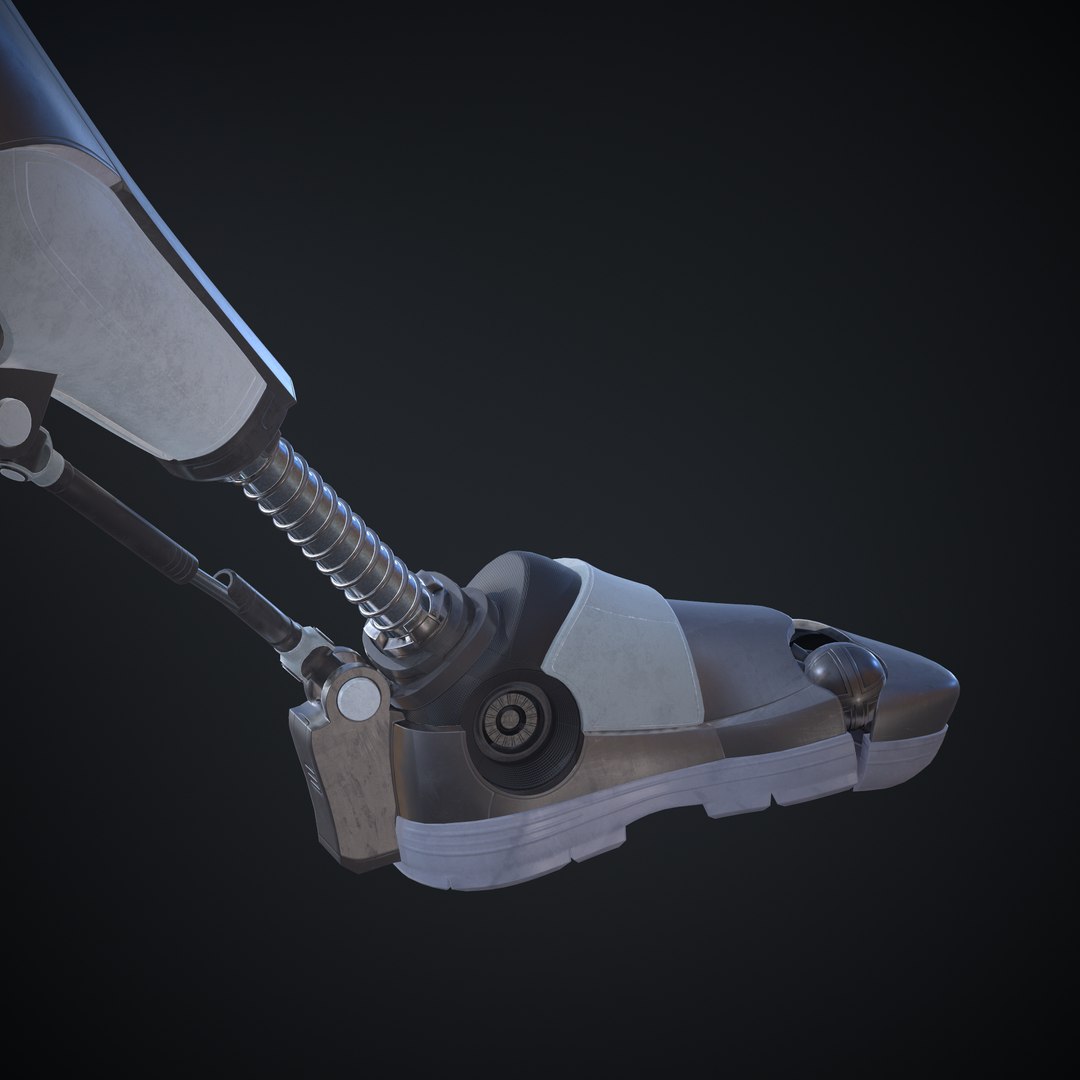 Sci-fi Robotic Leg 3D Model - TurboSquid 2021931