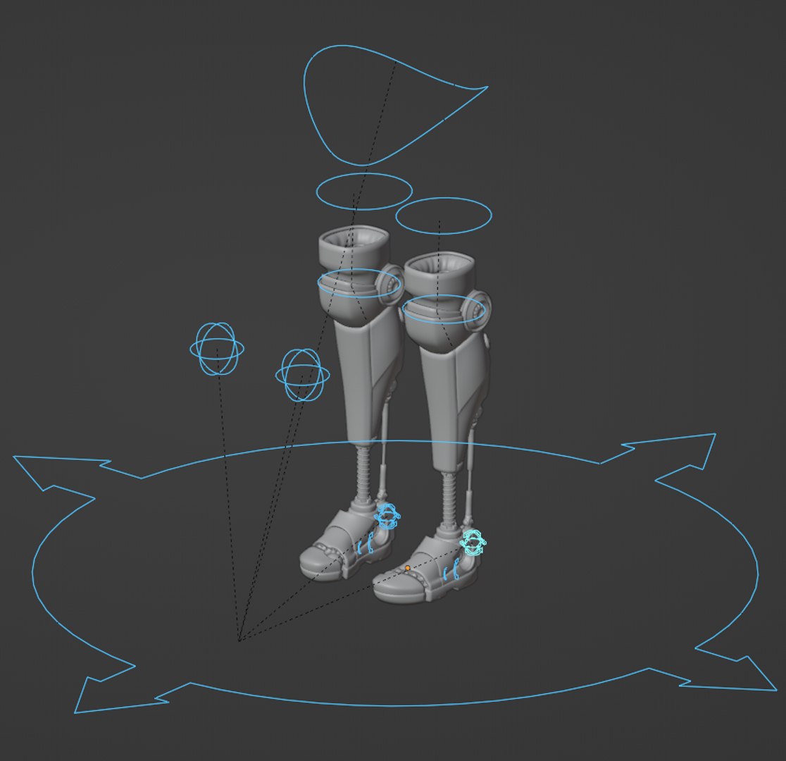 Sci-fi Robotic Leg 3D Model - TurboSquid 2021931
