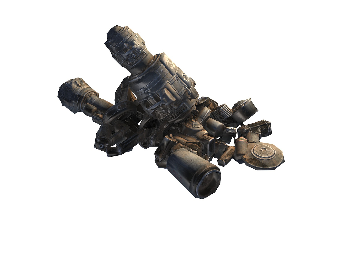 Spaceship Scrap Wreck Max