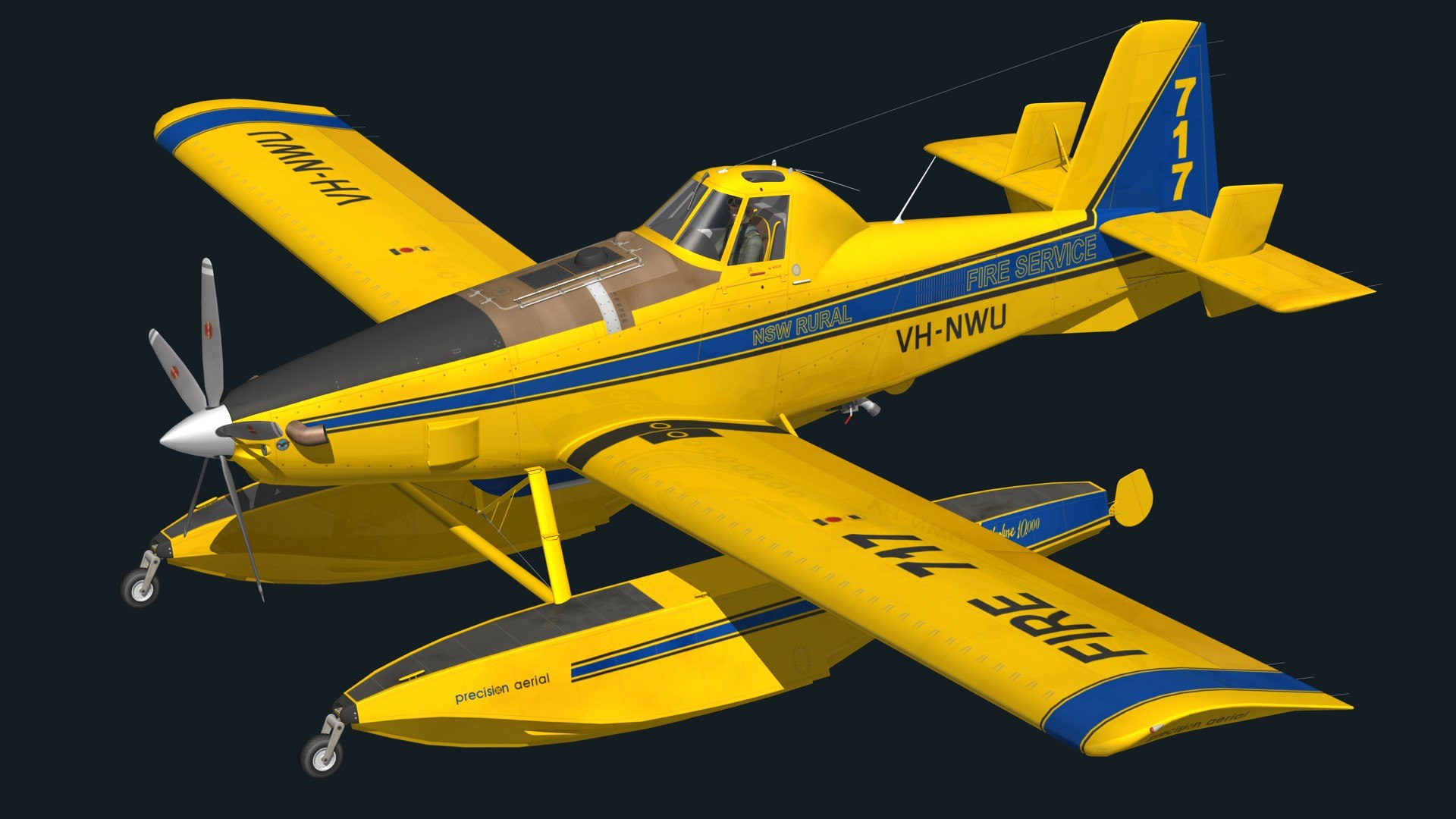 3D AT802F Fire Boss AUS - TurboSquid 2110045