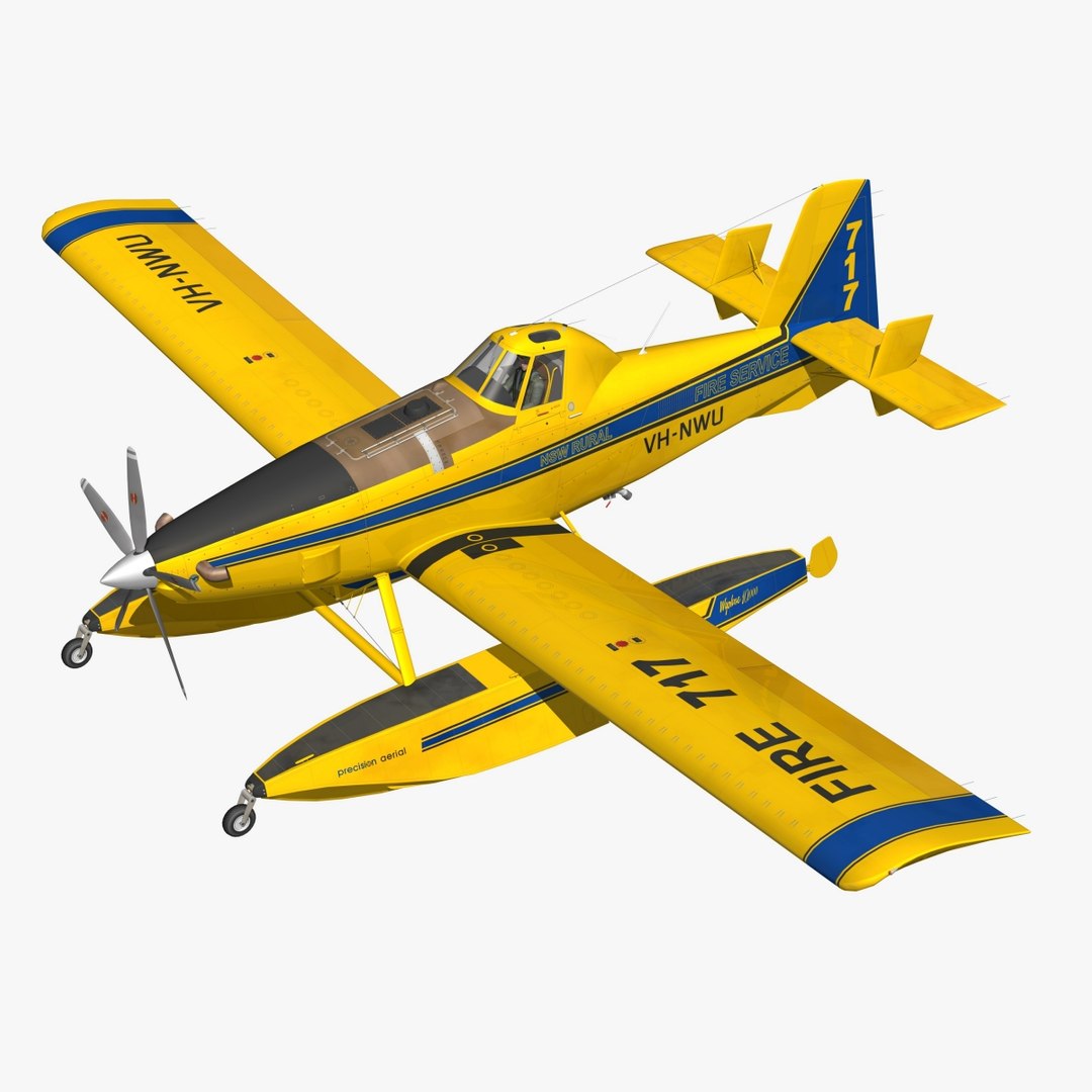 3D AT802F Fire Boss AUS - TurboSquid 2110045