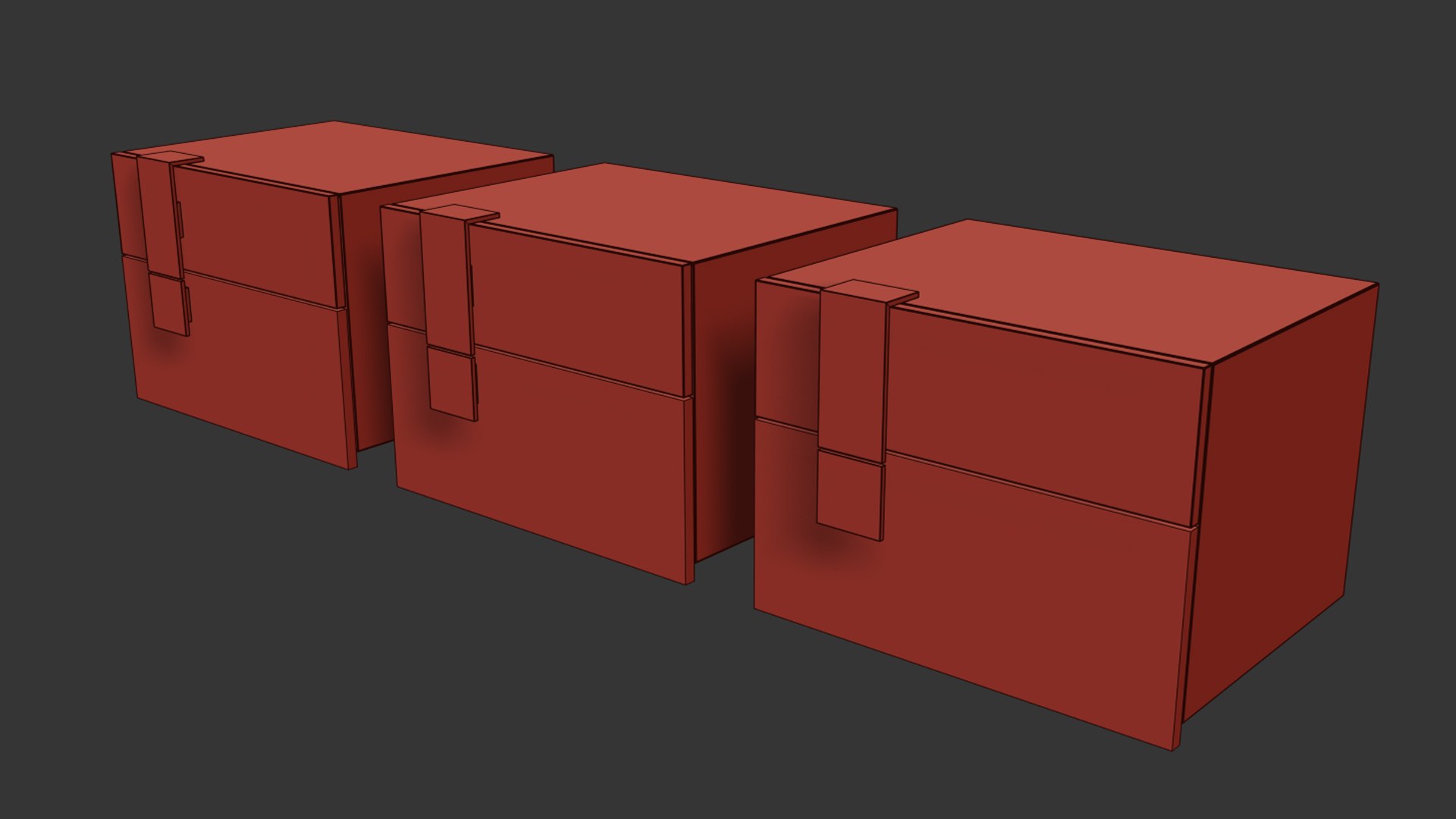 3D model Mesh Shake Design Bedside - TurboSquid 2111902