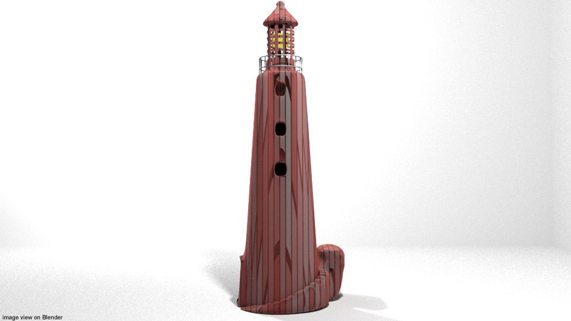 3D Lighthouse Structure - TurboSquid 1280050