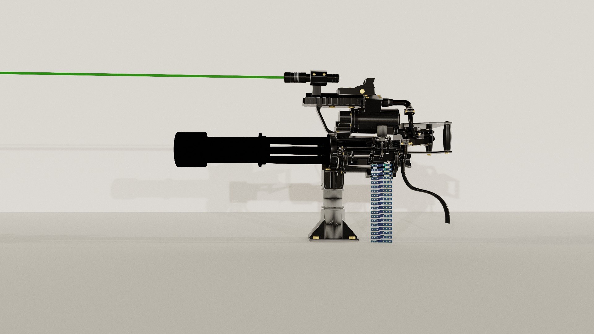 modelo 3d m134 minigun model - TurboSquid 2072747