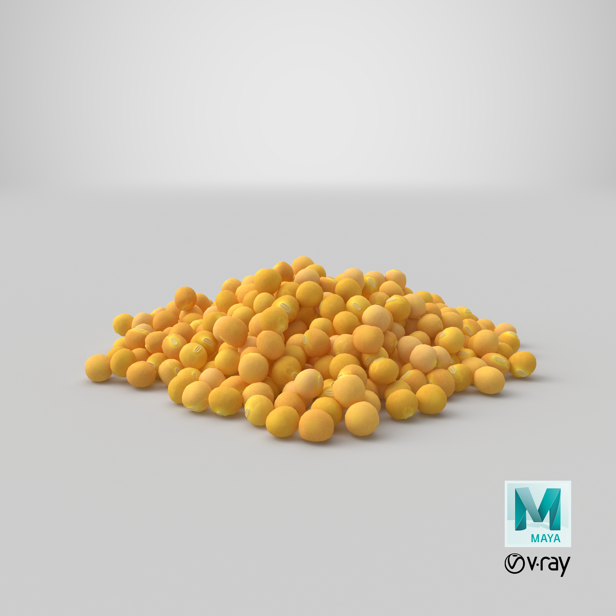 modelo 3d Montón de soja - TurboSquid 1559128