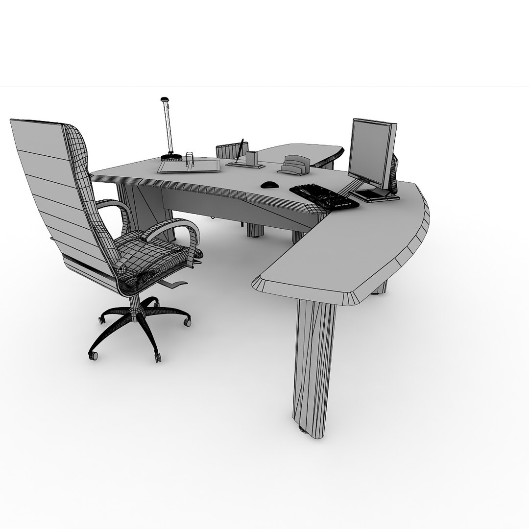 3d Office Table