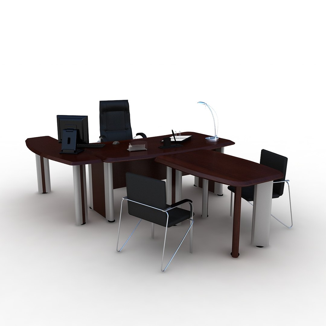 3d Office Table