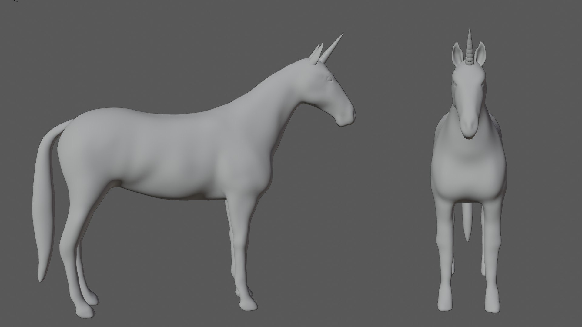 3D Rigged White Unicorn Model - TurboSquid 1784582