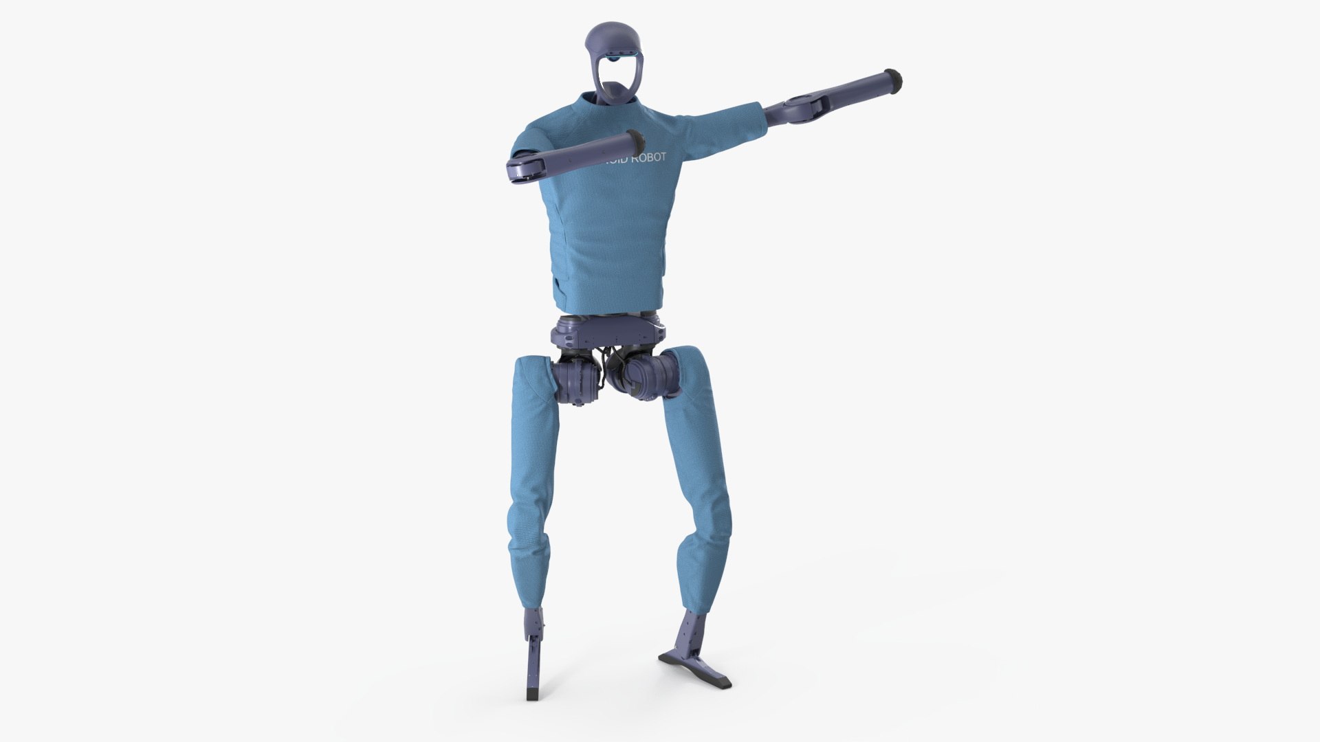 Autonomous Humanoid Robot Rigged For Cinema 4D 3D Model - TurboSquid ...