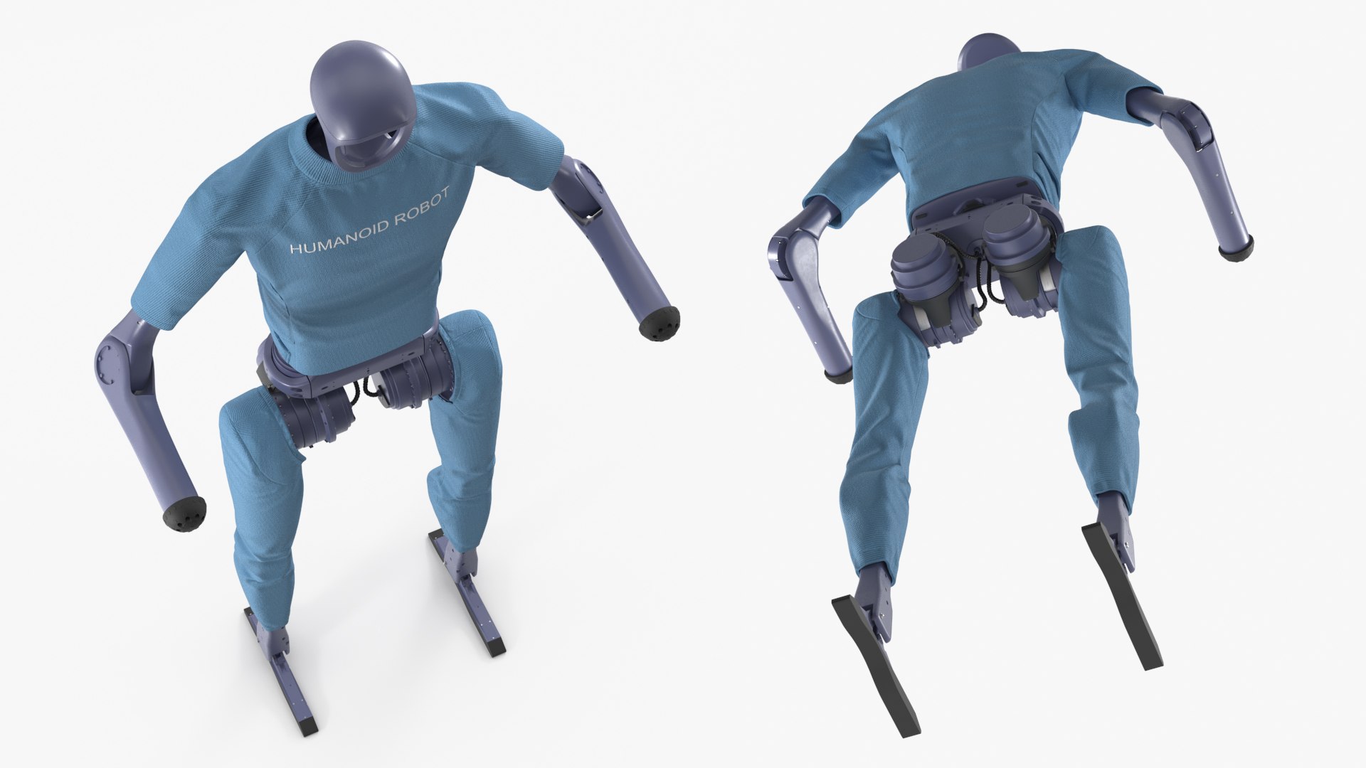 Autonomous Humanoid Robot Rigged For Cinema 4D 3D Model - TurboSquid ...
