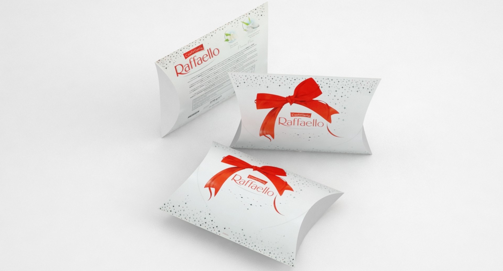 Ferrero Raffaello 270g 3D Model - TurboSquid 1223673