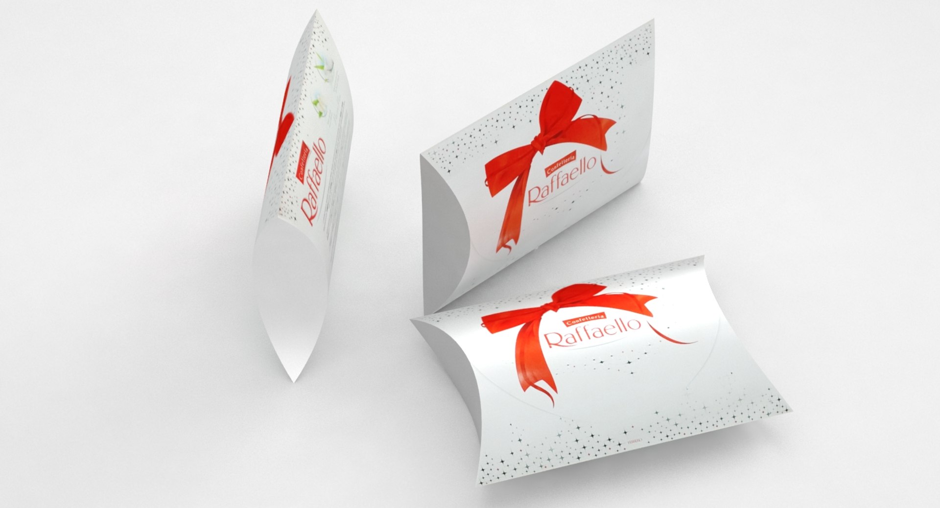 Ferrero Raffaello 270g 3D Model - TurboSquid 1223673