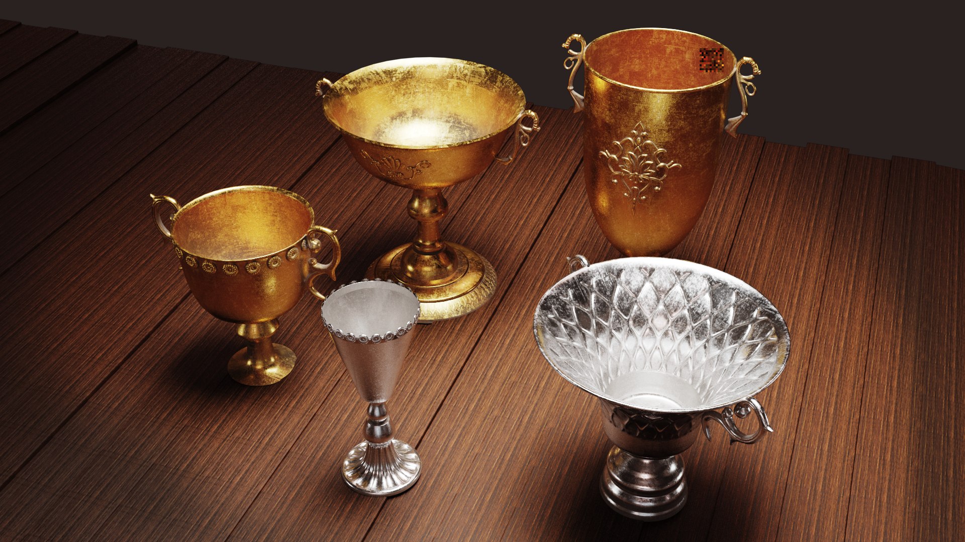 Antique Old Vases Collection - Timeless Artistry Model - TurboSquid 2111955