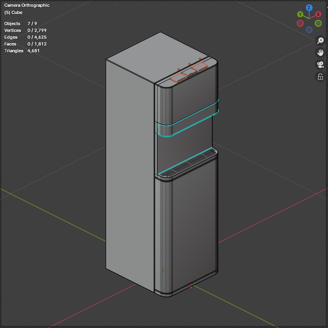 3D Dispenser - TurboSquid 2223170