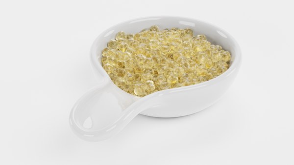 3D Yellow Caviar model - TurboSquid 1726371