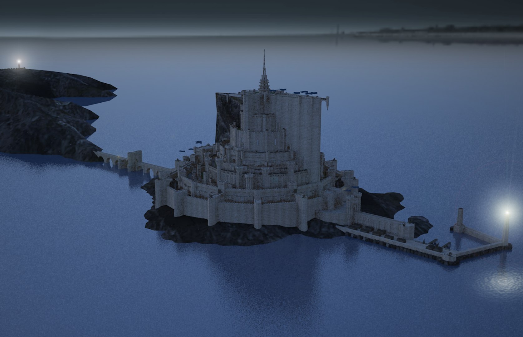 3ds Max Medieval Citadel
