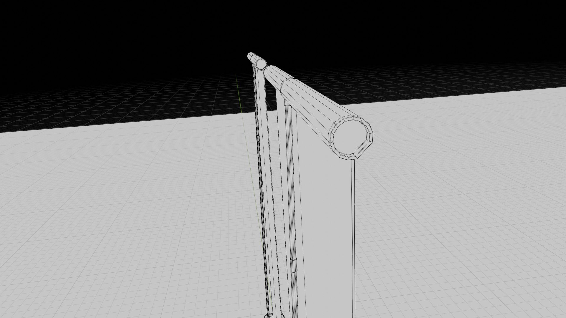 3D Rollup Banner With Clean And Dirty Pbr Textures Model - TurboSquid ...