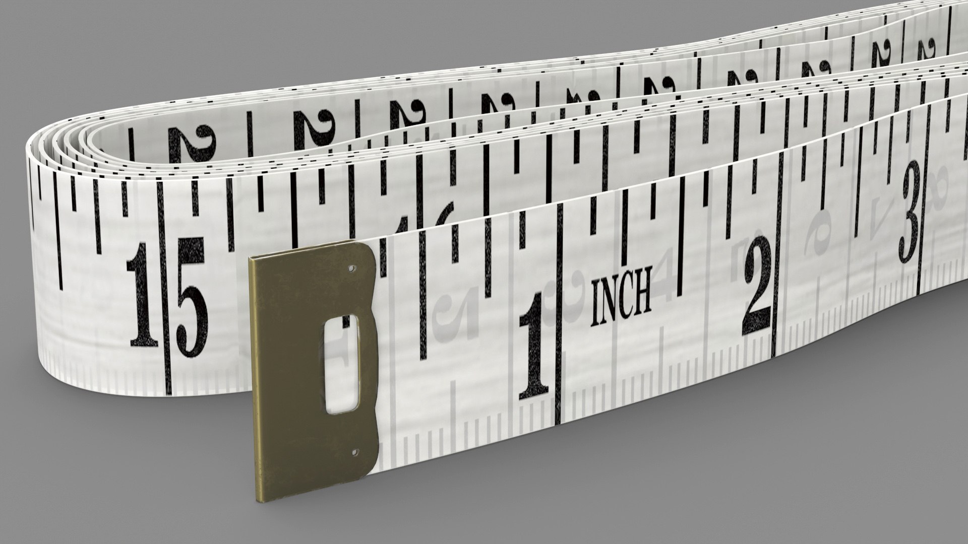 Tailors Measuring Tape 3D Model - TurboSquid 2197284
