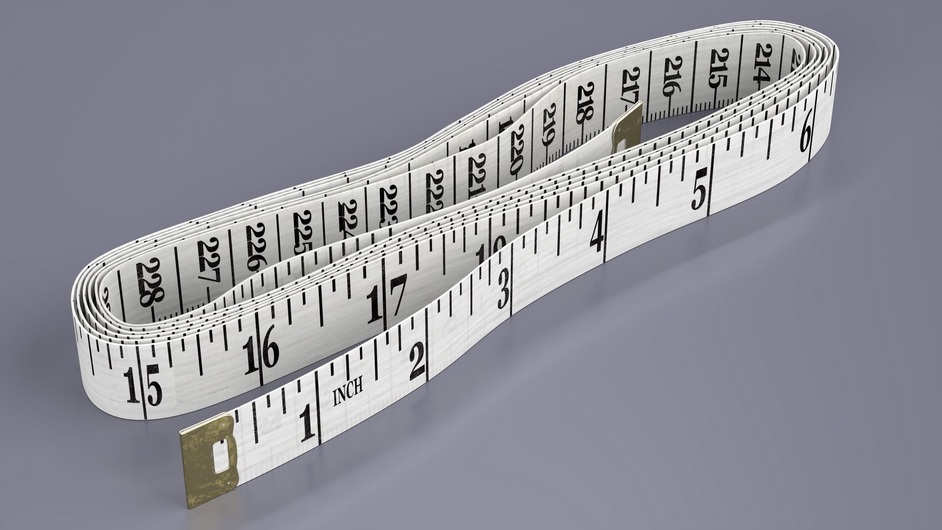 Tailors Measuring Tape 3D Model - TurboSquid 2197284